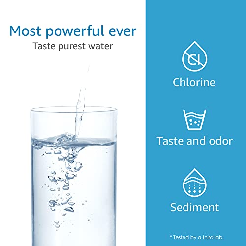 AQUA CREST 3US-AF01 Under Sink Water Filter, Replacement for Standard FiltreteĀ® 3US-AF01, 3US-AS01, Aqua-Pure AP Easy C-CS-FF, WHCF-SRC, WHCF-SUFC, WHCF-SUF, NSF/ANSI 42 Certified, Pack of 3