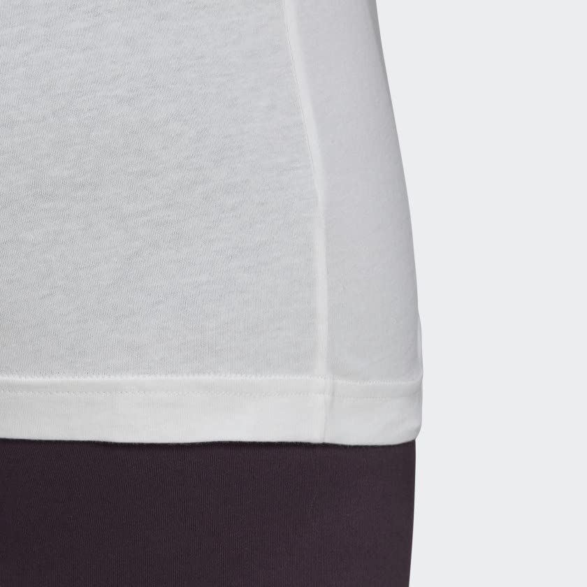 adidas Womenomen E Tee, Purple Tint/Copper Metallic, Large