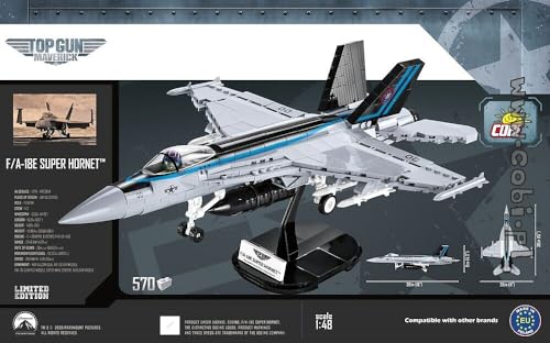 COBI TOP Gun: Maverick F/A-18E Super Hornet, Silver