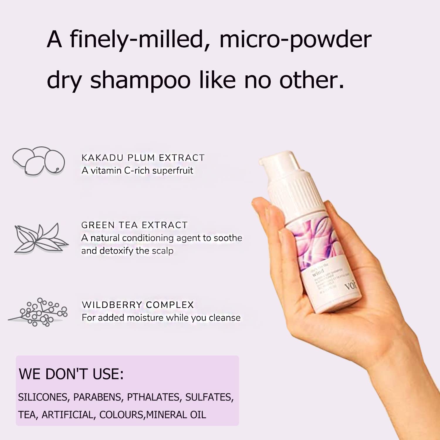 Voir Haircare She's Like The Wind Invisible Dry Shampoo & Conditioner 40g