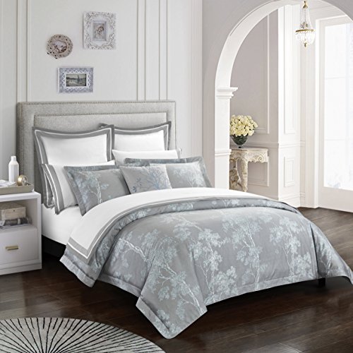 CASA BOLAJ DESIGNED TO DREAM Casabolaj Shading 100% Egyptain Cotton Sateen Sheets Set,Hotel Collection Luxury Modern Style,400 Thread Count(White,Queen)