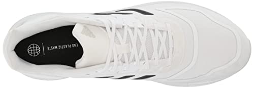 adidas Men's Duramo Sl 2.0 Running Shoe, White/Core Black/Dash Grey, 10