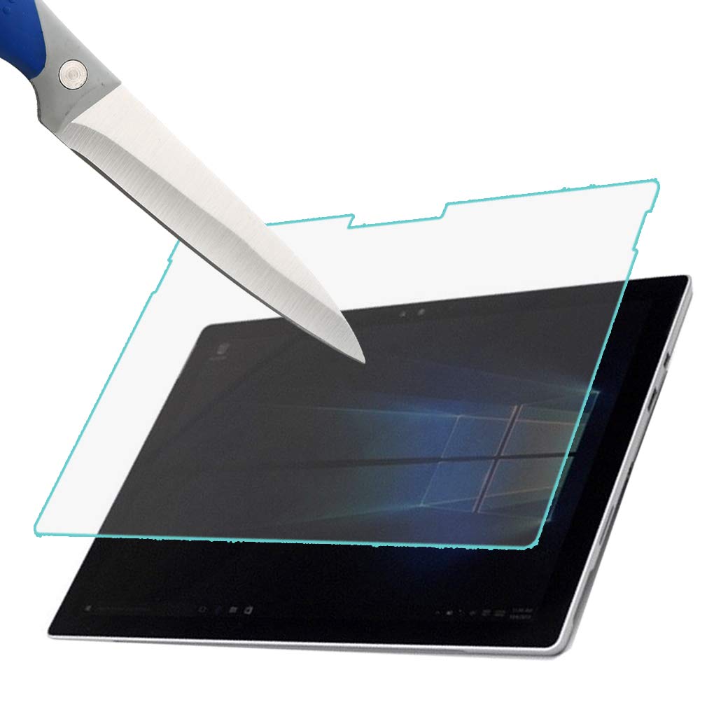 Mr.Shield [2-PACK] Designed For Microsoft Surface Pro 6 / Surface Pro (5th Gen) / Surface Pro 4 [Tempered Glass] Screen Protector [9H Hardness] with Lifetime Replacement