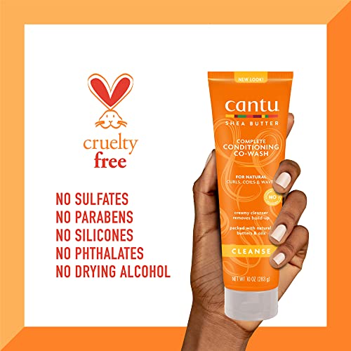 Cantu Shea Butter for Natural Hair Complete Conditioning Co-Wash, 10 Ounce (Pack of 3)