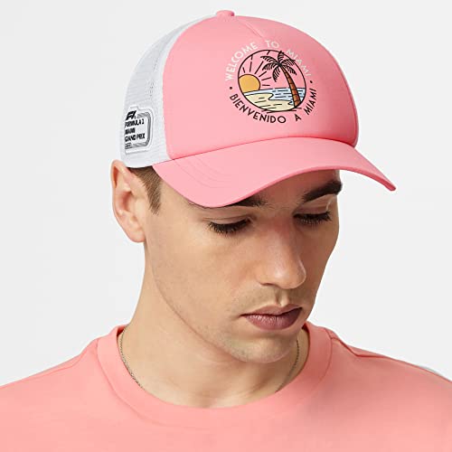 Formula 1 - Official Merchandise - F1 Miami 2023 Hat - Unisex - Pink - Size: One Size