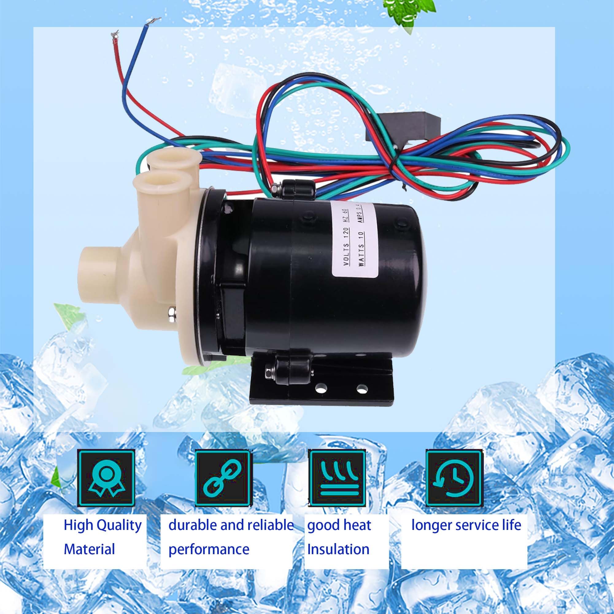 APTA92P10WD1 Pump Motor Assy comaptible with Hoshizaki PA0613,Fits Model KM-450 THRU KM-900 KML-600MAH URC-12F 120V 10W 0.4 Amp