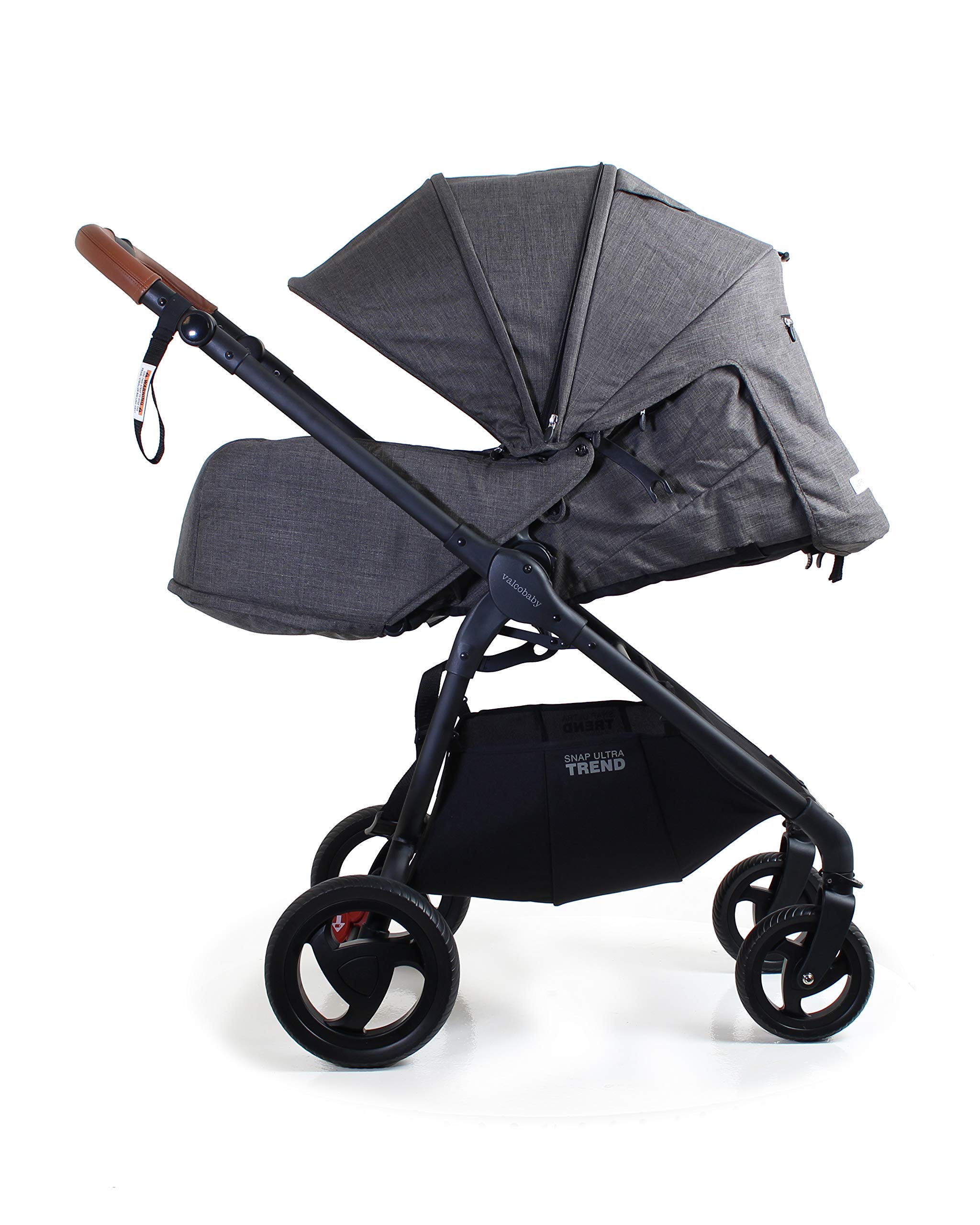 Snap Ultra Trend Lightweight Reversible Stroller (Charcoal)