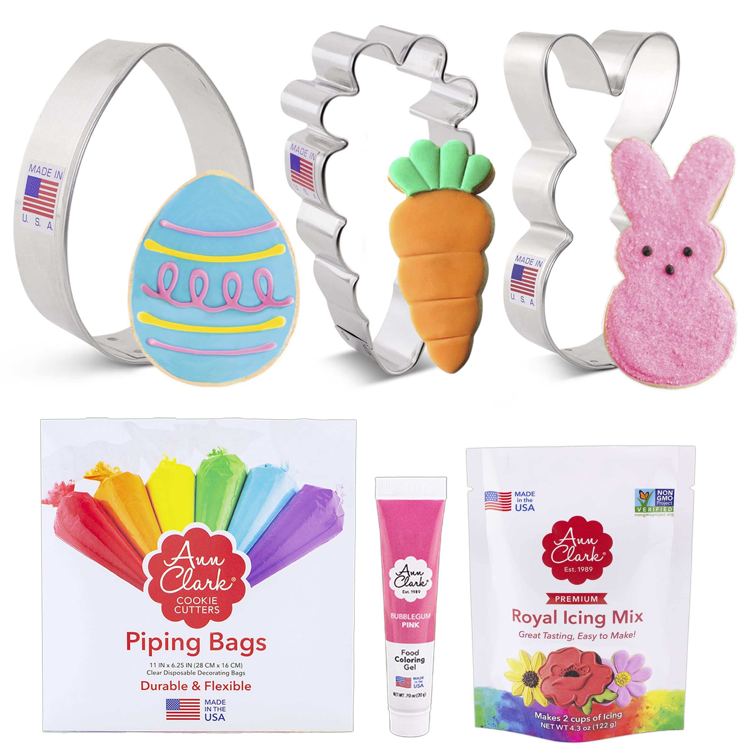 Ann Clark Cookie Cutters 3-Piece Easter Virtual Bundle