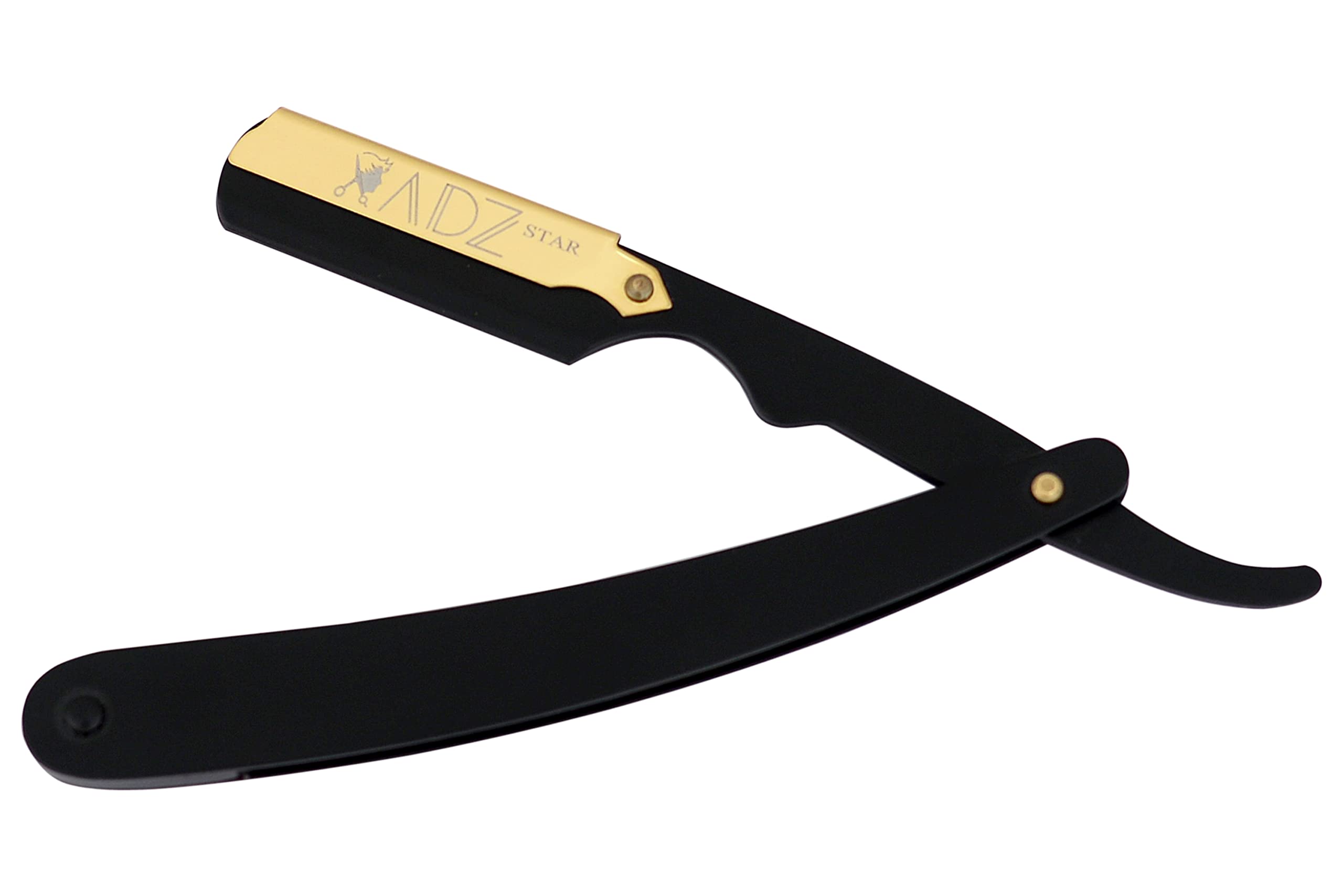 ADZ STAR Professional Black Razor with Gold Lock, 1 Count