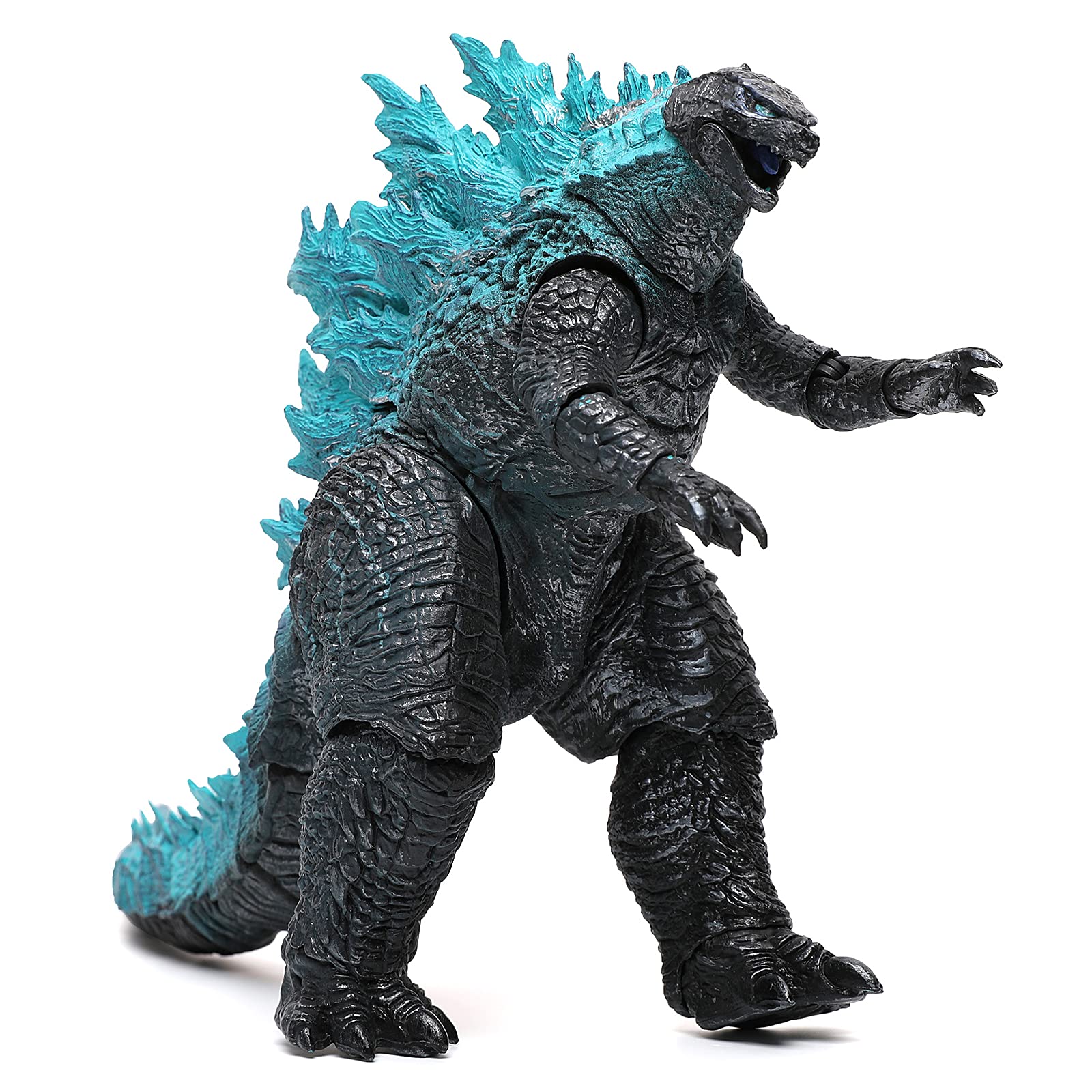 FULONNGCO Toys- Action Figure - Dinosaur Toy Monster King Action Figure Statue Model Toy Decoration Head-to-Tail 12 '' (Blue)