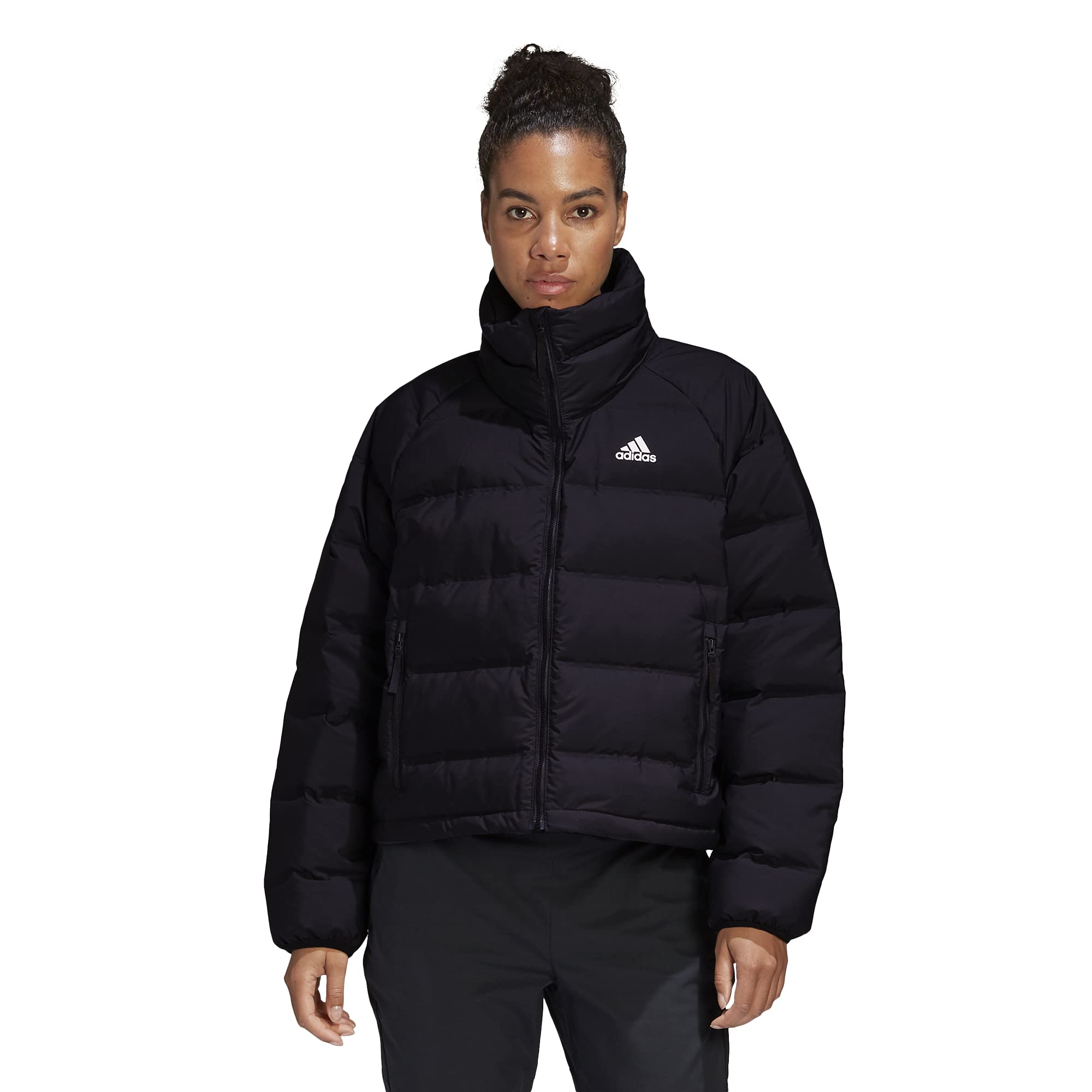 adidas Outdoor womens Helionic RLX Black Medium