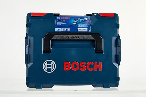 Bosch Professional 12V System GOP 12V-28 cordless multi cutter (Starlock tool holder, no-load orbital stroke rate: 5000β20000 min-1, excluding batteries and charger, in L-BOXX 102)