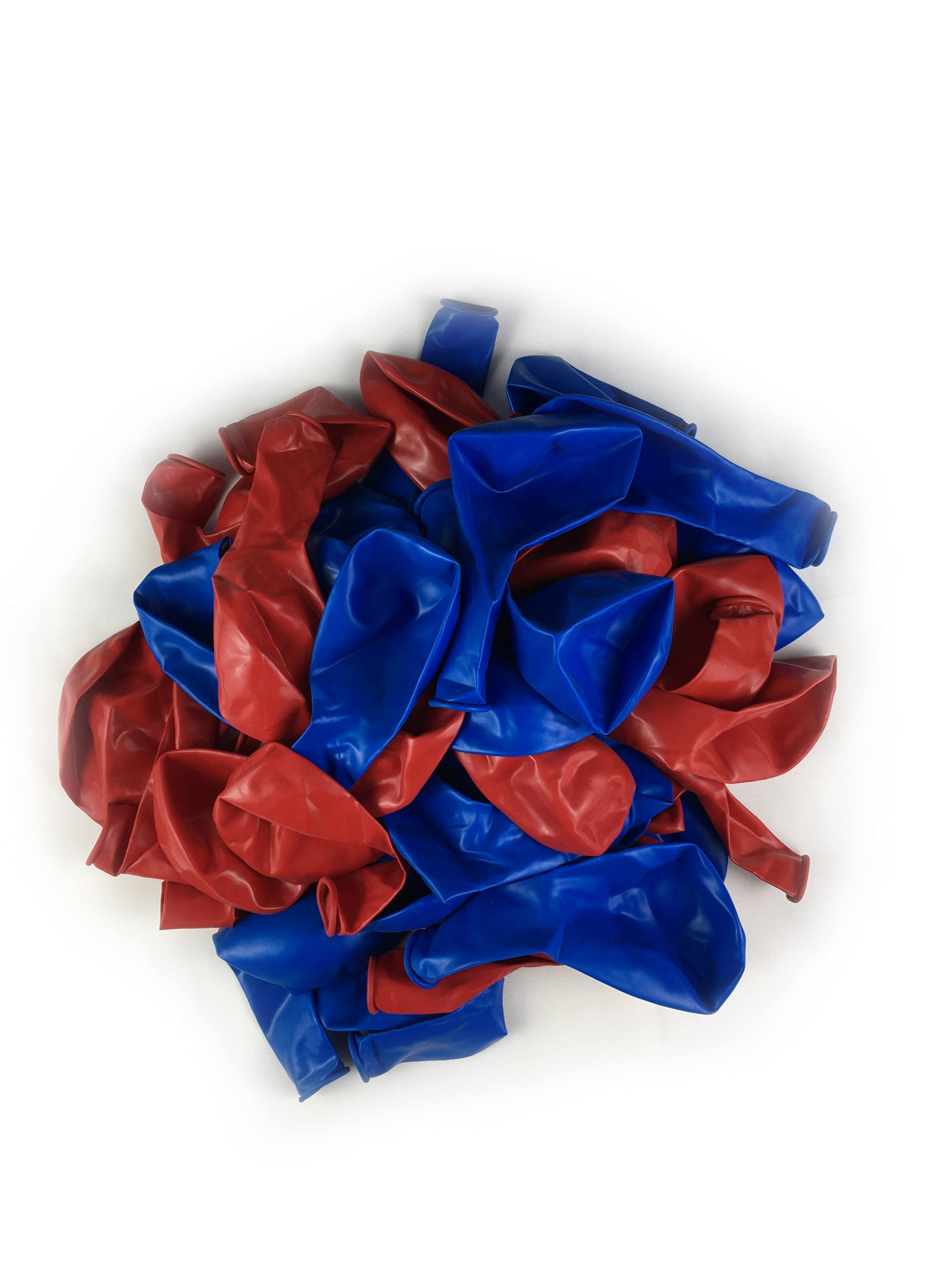 Latex Balloons 100 pcs 12 inch, red and blue latex Balloons, birthday party decoration