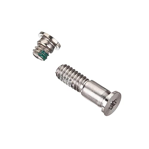 balikha 10 Pieces Replace Bottom Case Cover Screws Metal Components for 13in A1932 Accessories, Argent