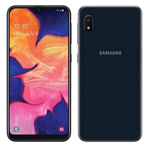Samsung Galaxy A10e GSM Unlocked (not CDMA) 32GB Smartphone - Black (Renewed)