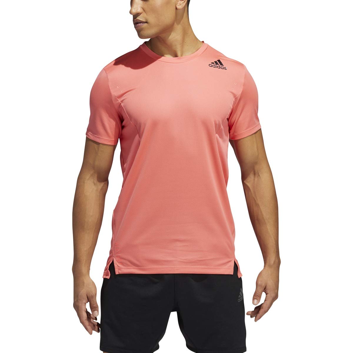 adidas mens Training Tee HEAT.RDY Semi Red X-Large