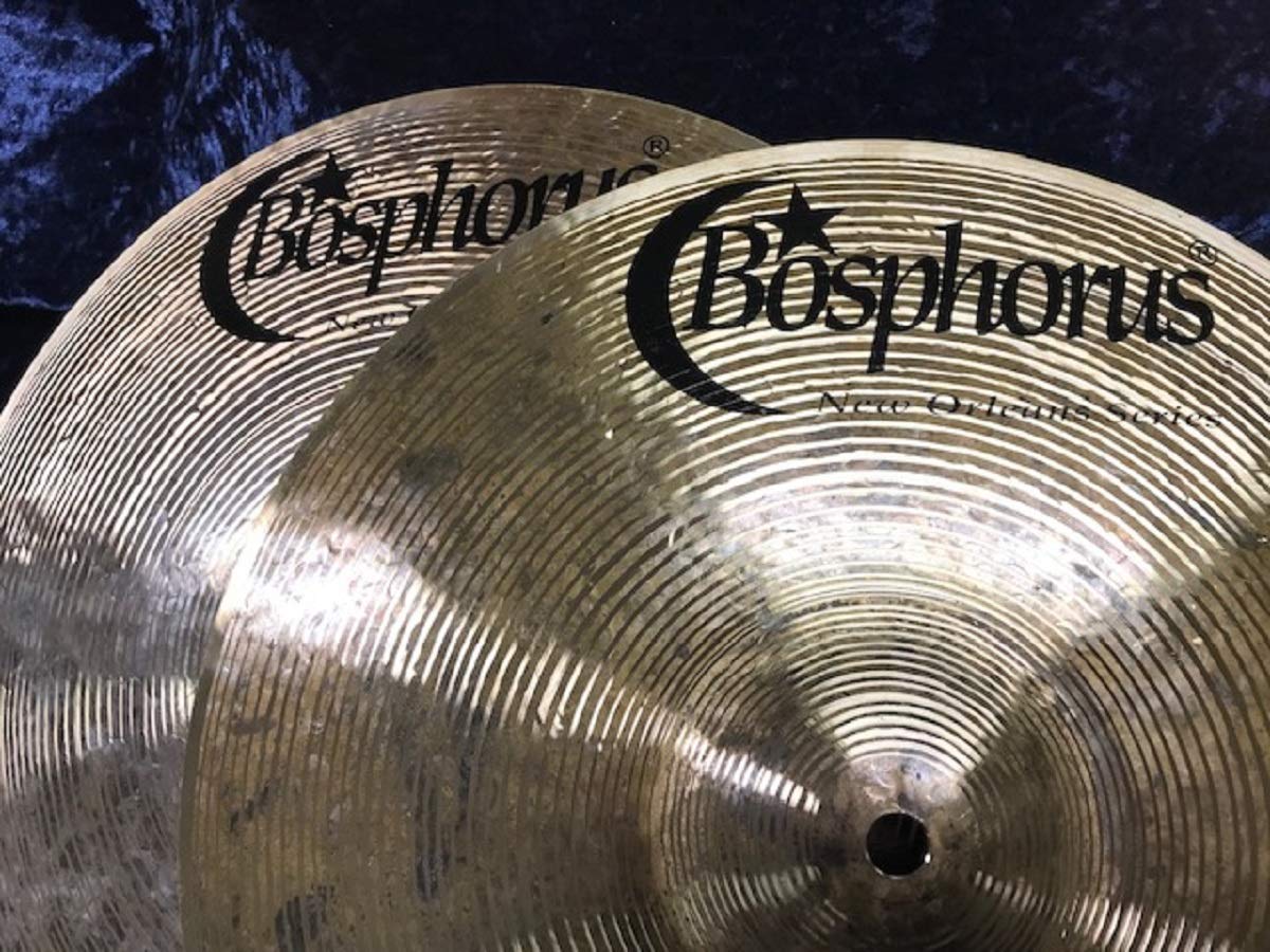 Bosphorus Cymbals N13H 13-Inch New Orleans Series Hi-Hat Cymbals Pair