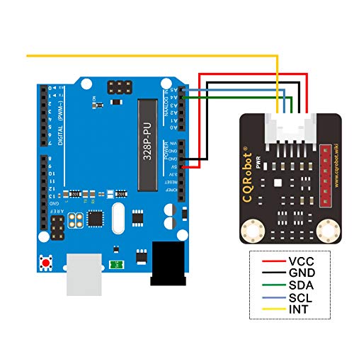 CQRobot BMP388 Barometric Pressure Sensor Compatible with Arduino, Raspberry Pi and STM32. Height/Pressure/Temperature Measurement, for Such as Drones, Environment Monitoring, IoT Projects.
