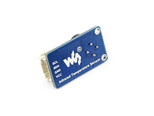 Waveshare Contact-Less Infrared Temperature Sensor High prcision High Resolution Fast Response SMBus and PWM Output Support 3.3V/5V MCU
