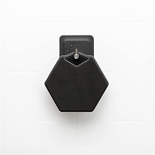 Tooletries - The Arnold Bathroom & Storage Hook - Silicone Toiletry Organizer, Shower & Bathroom Accessory - Features Silicone-Grip Technology, Removable & Reusable - Charcoal