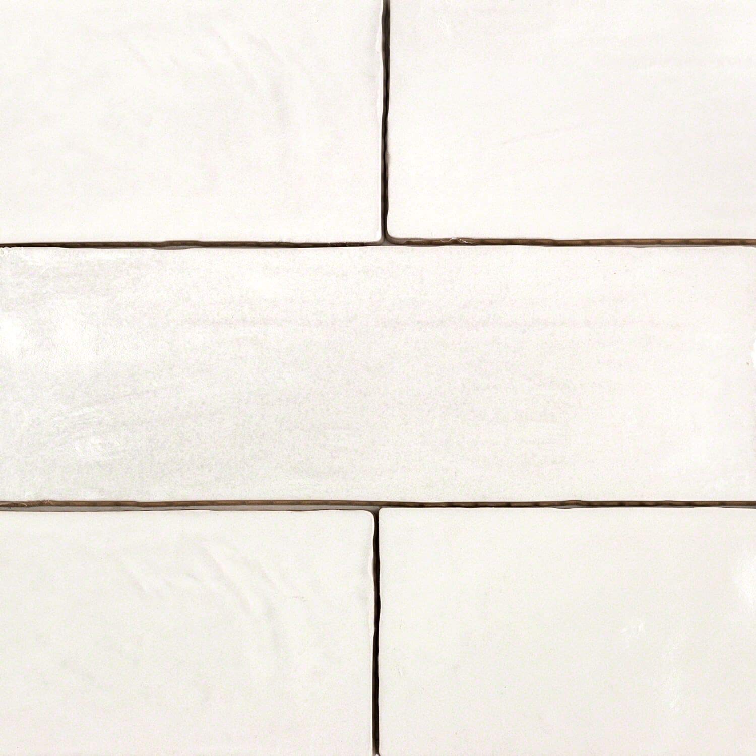 Amagansett White 2 in. x 8 in. Satin Ceramic Wall Tile (38 Pieces 5.38 Sq. Ft. / Box)