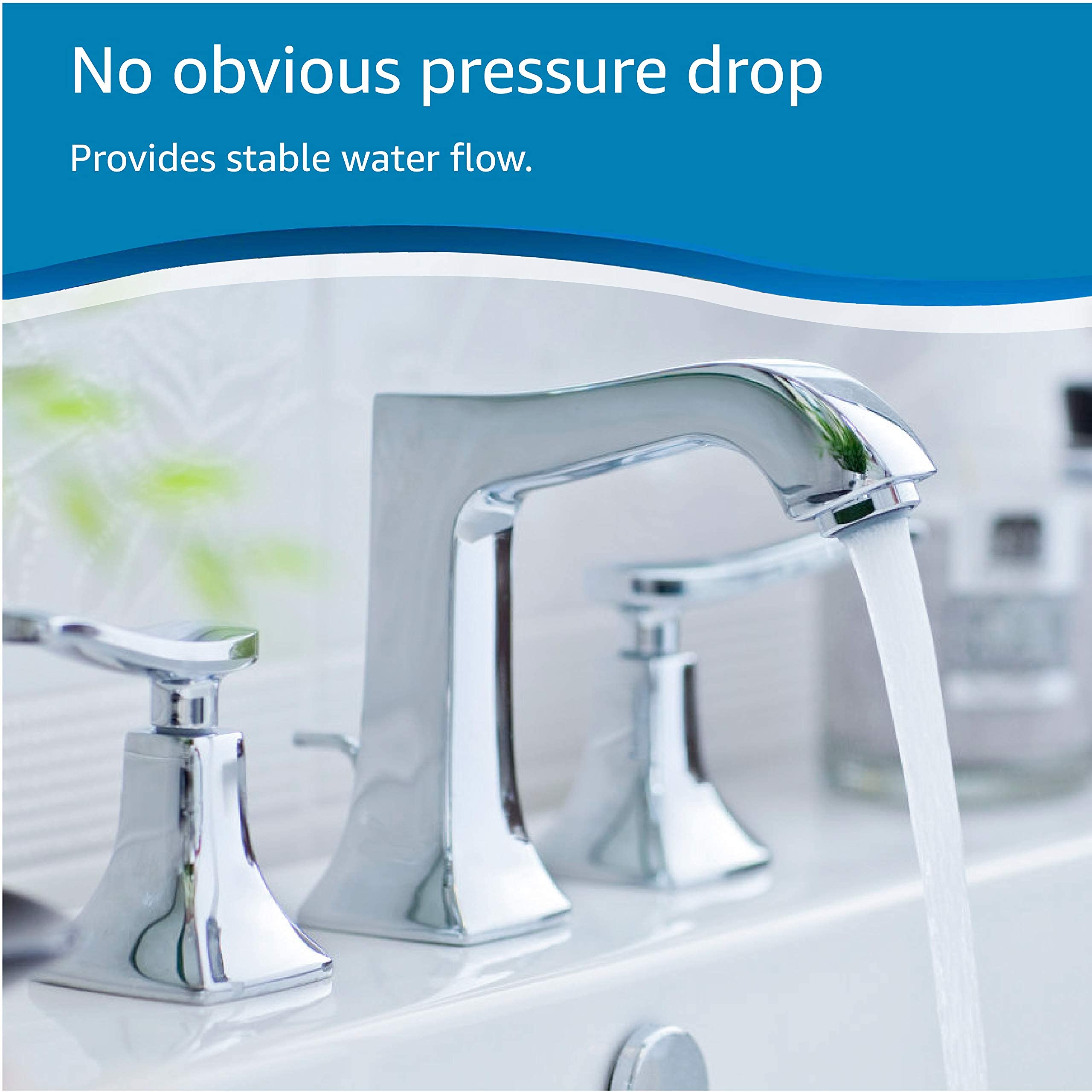 AQUACREST FXHSC&FXHTC 10" x 4.5" Whole House Water Filter, Replacement for GE FXHSC/FXHTC, Culligan R50-BBSA/RFC-BBSA, Pack of 4