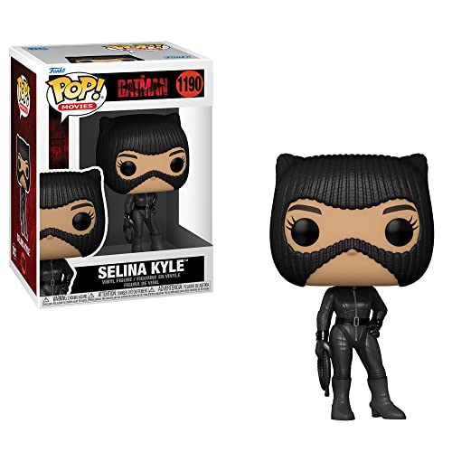Funko POP! Movies The Batman Collectors Set- Batman, Selina Kyle (with Possible Chase Variant), and The Riddler, Figures Stand 3.75" Tall, Each Figure Comes Individually Packaged
