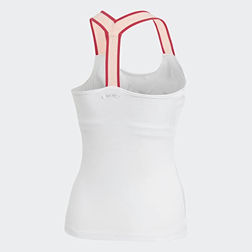 adidas womens Tennis Y-Tank HEAT.RDY White Large