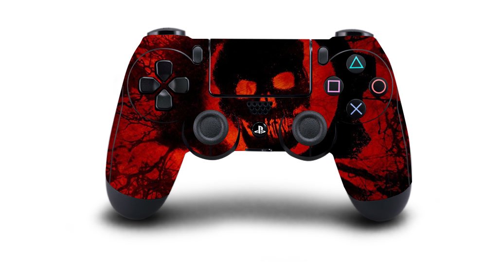 FOTTCZ [3PCS] Vinyl Skin for Playstation 4 Controller Cover Decal Sticker - 3pcs. Comb J