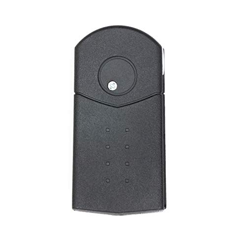 Amautolucky Upgraded Flip Remote Car Key Fob 2 Button 433MHz ID83 Chip for BT50 UP 2011-2015 Uncut HU101 Blade