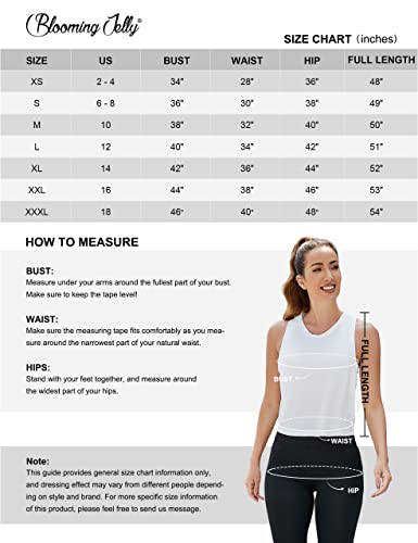 Blooming Jelly Womens Workout Tank Tops Athletic Backless Yoga Tops Running Loose Fit Sleeveless Blouses(X-Large,Black
