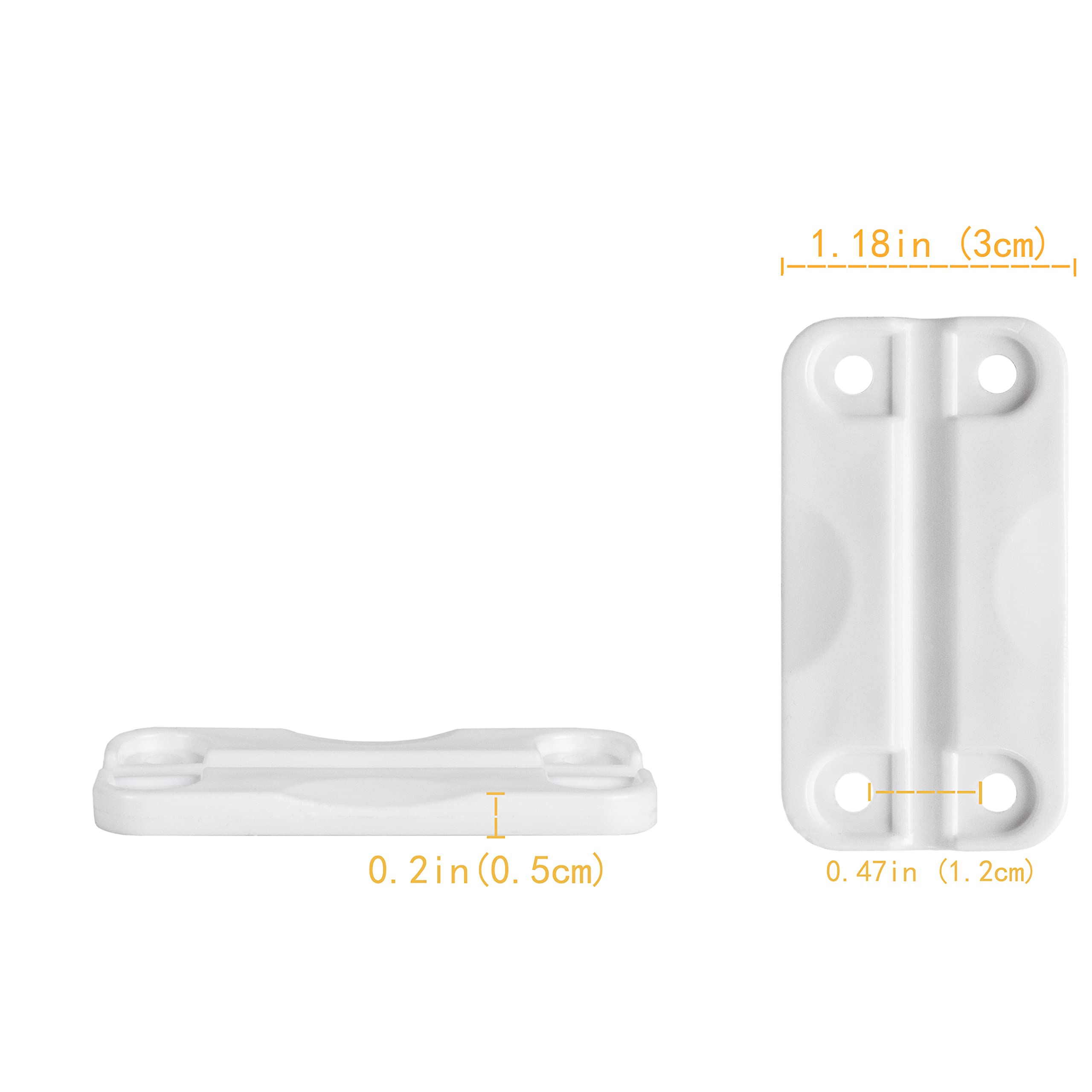 Cooler Replacement Plastic Hinge for Igloo Coolers,Ice Chest Hinges,Igloo Cooler Replacement Parts,Set of 3