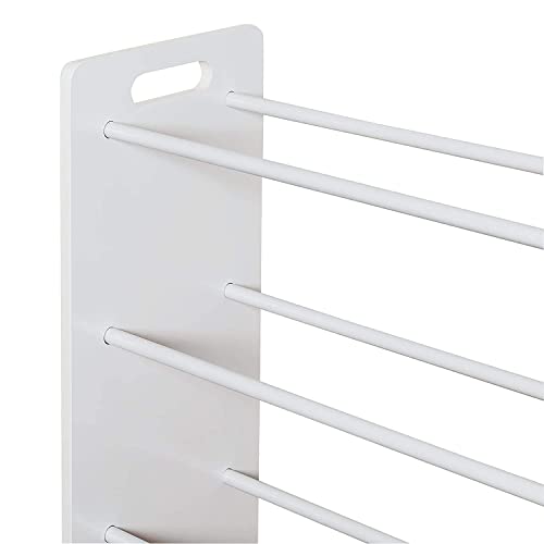 HOMESMITHS White Toy Storage Organizer for Kids, Set of 12 Pastel Bins | Perfect for Home, Play Schools and Kindergarten