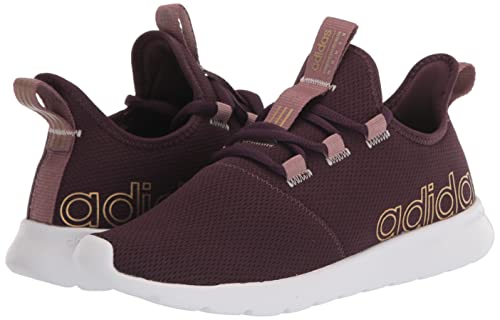 adidas Women's Cloudfoam Pure 2.0 Running Shoe, Shadow Maroon/Gold Metallic/Wonder Oxide, 6.5