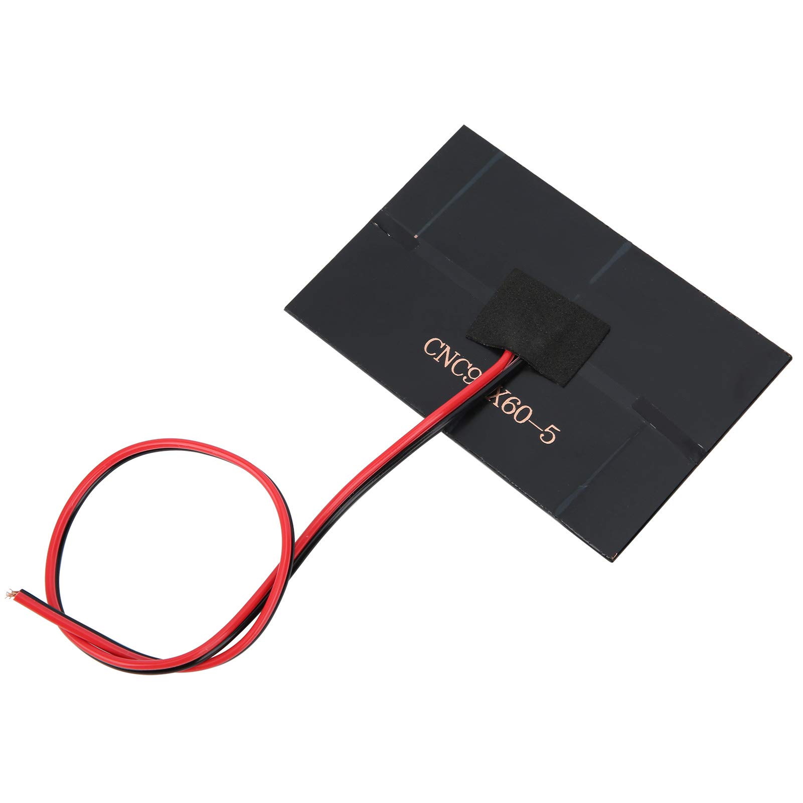 5Pcs DC 5V Solar Panel Module with 30cm/11.8in Cable Weatherproof Charging