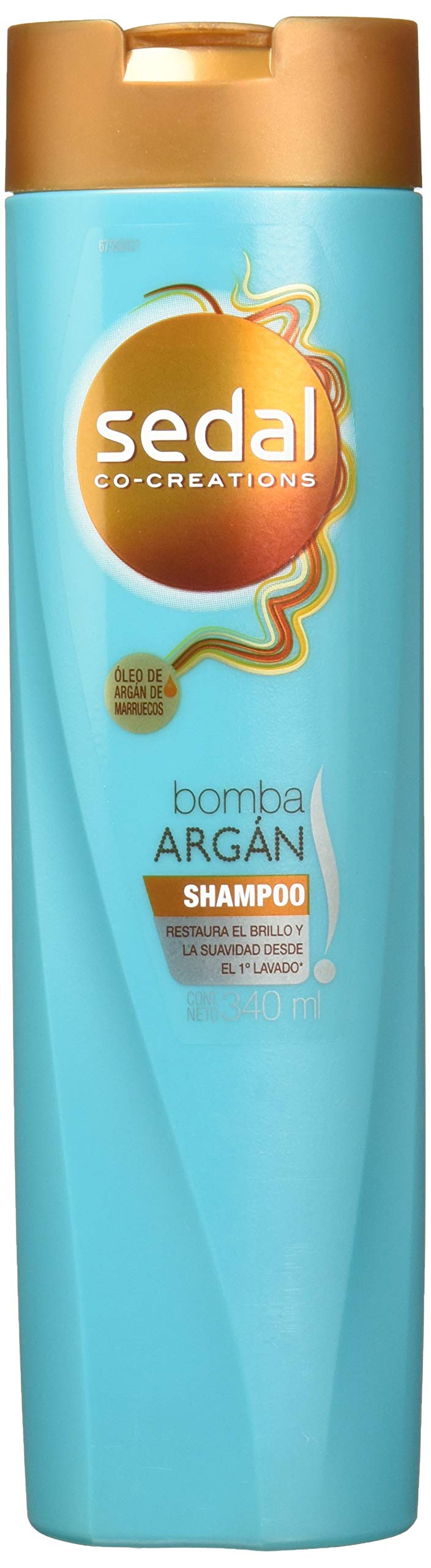 Sedal Shampoo Bomba, Argan, 340 ml