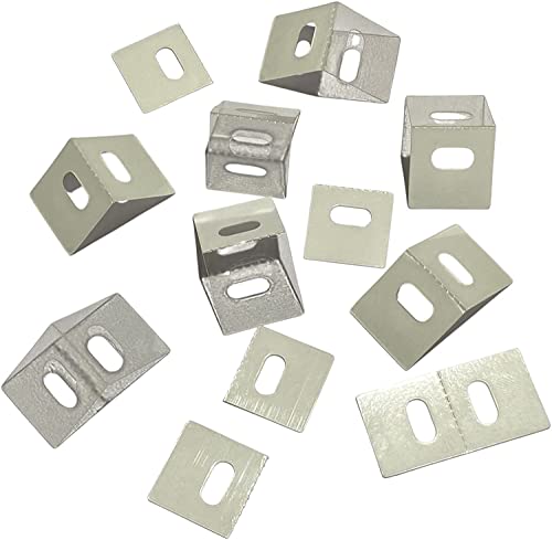 Amazing Drapery Hardware Clear Vertical Blind Repair Tabs, Pre Cut, for All Vertical Vanes or Slats, 10 Pack