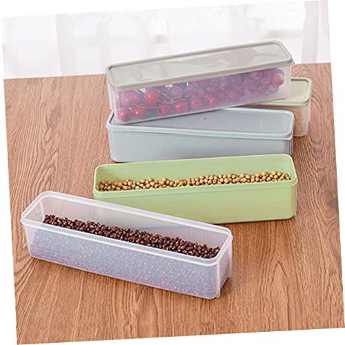 Angoily Containers for Fridge Flour Container Containers for Fridge Airtight Food Containers Food Storage Canisters Food Sealed Container Noodle Container Plastic Storage Containers