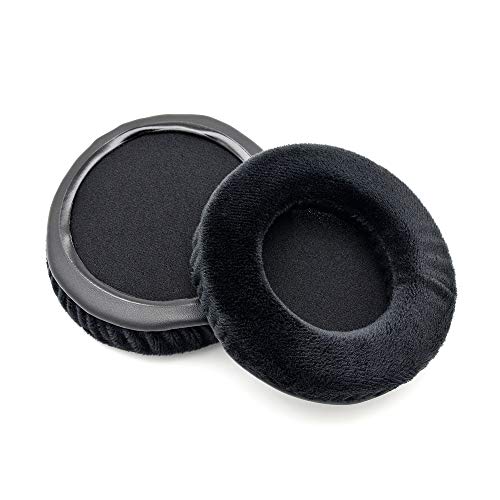 Velvet Ear Pads Cushions Covers Replacement Earpads Foam Pillow Compatible with Audio-Technica ATH-AD500X ATH AD500X Headset Headphone