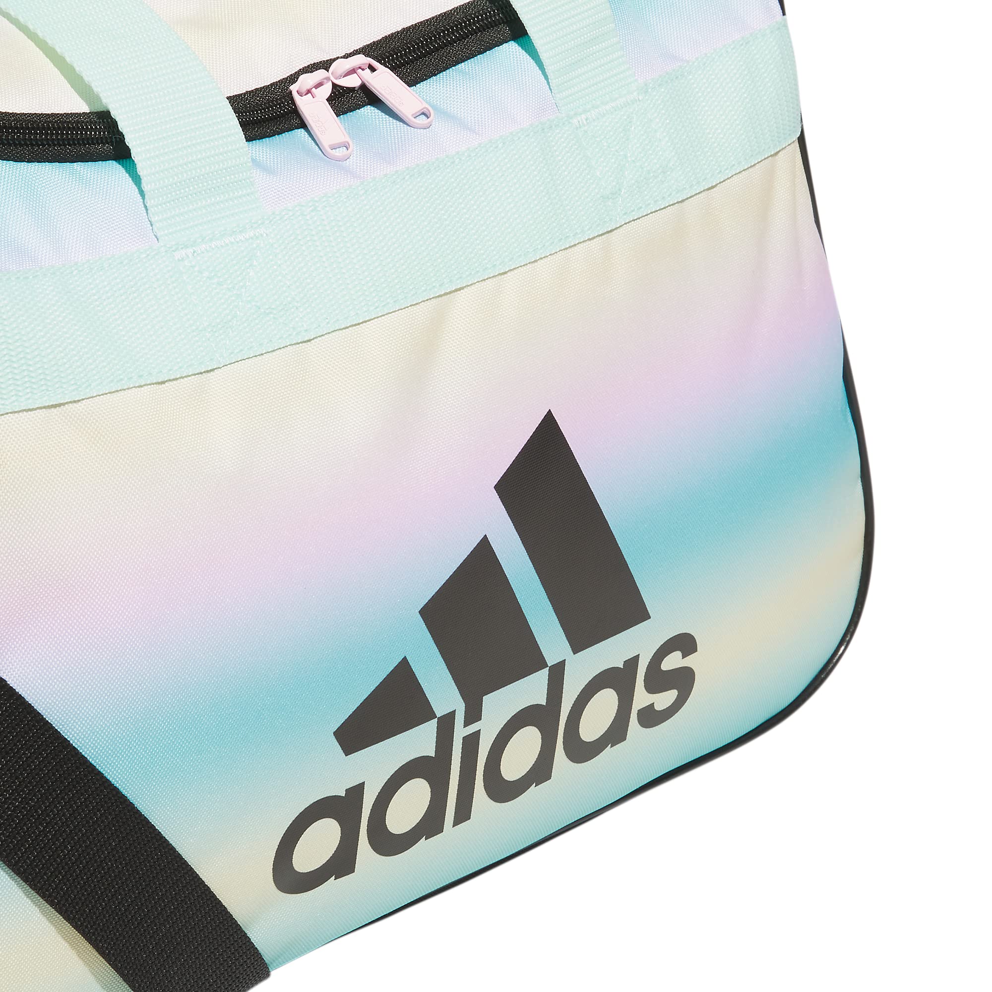 adidas Diablo Small Duffel Bag, Onix Grey/Bliss Lilac Purple/Black, One Size