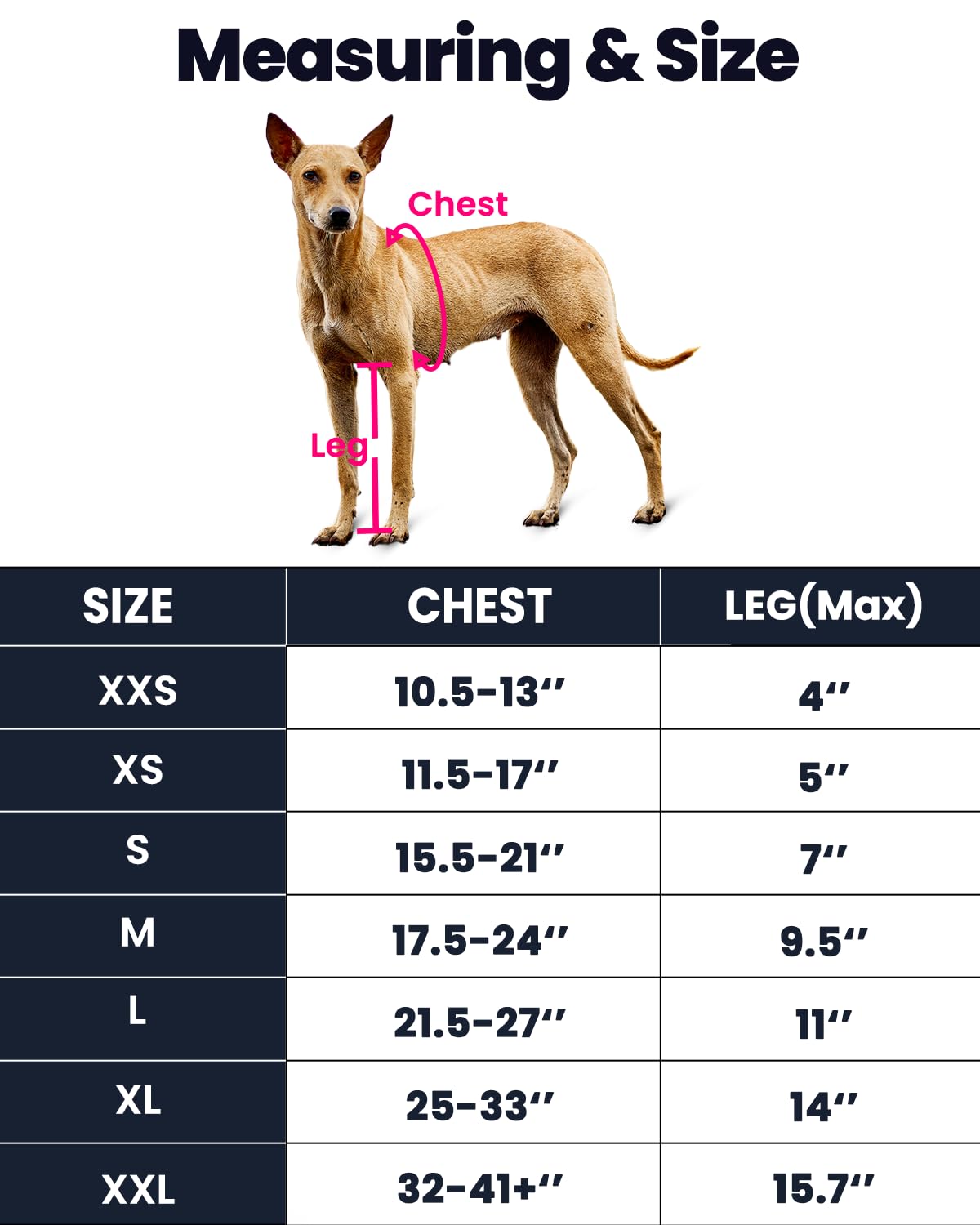 LufeLux Dog Leg Sleeve, Dog Compression Sleeve, Dog Cone Alternative, Keep Dog from Licking Wound with Strechy Adjustable Elastic Band, for Hot Spots, Wounds, Bandages