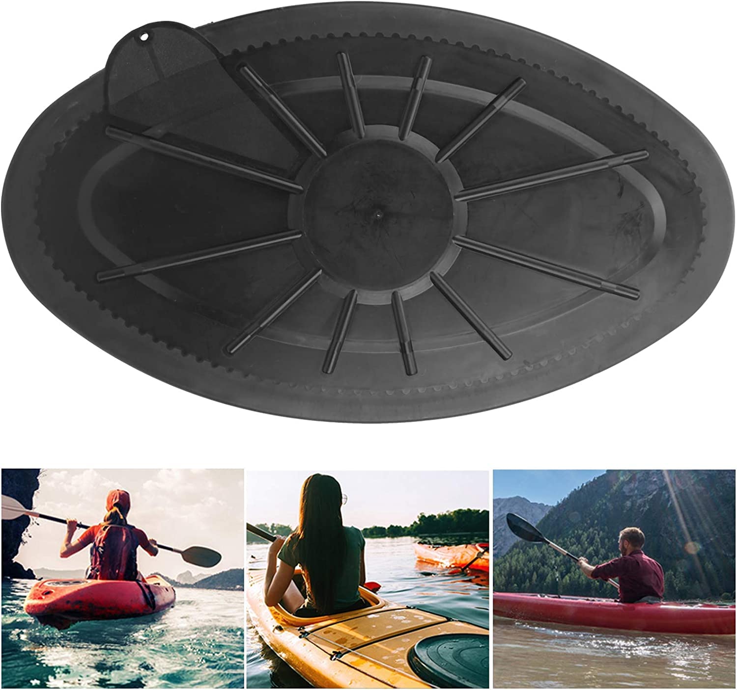Access Hatch Cover Deck Hatch Cover Hatch Deck Plate Kit Cover Waterproof Deck Inspection Plate for Marine Boat Kayak Canoe
