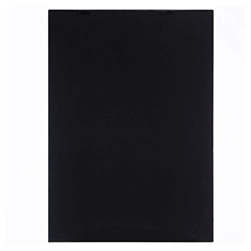 Gallery Solutions 17x26 Display Hinged Front, Black Shot Glass Case OD 17", 17" x 26"
