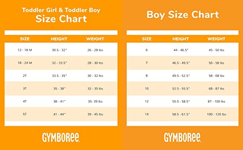 Gymboree,unisex-child,Gymmie Long Sleeve and Pant Cotton 2-Piece Pajama Sets, Big Kid, Toddler,Halloween Pumpkin,3T