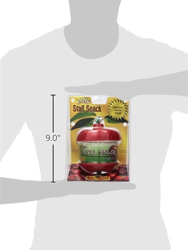 Horsemen's Pride Stall Snack Treat Holder & Refill for Horses; Apple Flavor