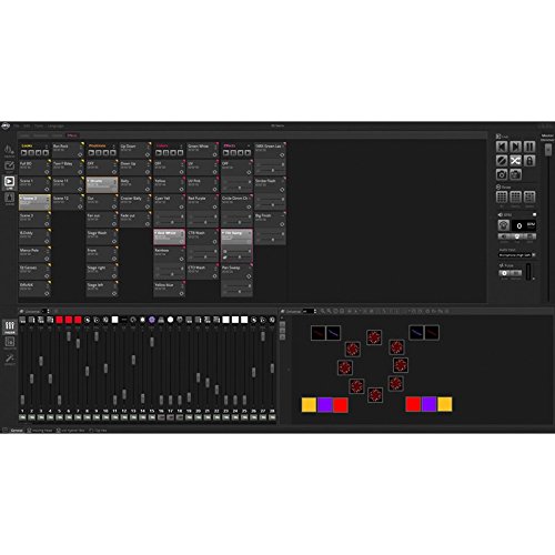 ADJ Products ADJ MYDMX3.0 DMX control software designed to help make programming lightshows easier. (MYDMX 3.0), white