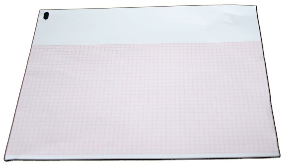 ECG/EKG Paper for Burdick 007868, 007966-216mm X 280mm X 200 Sheets (3)