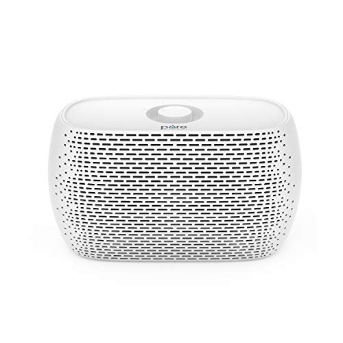 Pure EnrichmentŽ PureZone⢠Breeze Tabletop 2-in-1 Air Purifier - True HEPA Filter Cleans Air, Helps Alleviate Allergies, Removes Pet Hair, & Smoke - Ideal for Home, Bedroom, & Office Desktop Surfaces