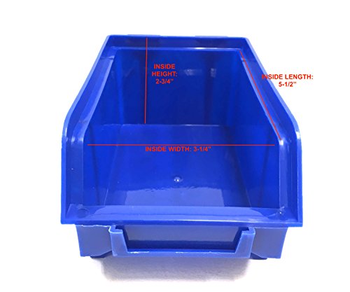 Plastic Storage Drawers – 42 Compartment Organizer – Desktop or Wall Mount Container, 10 Targets & MaxWorks 80694 30-Bin Wall Mount Parts Rack/Storage