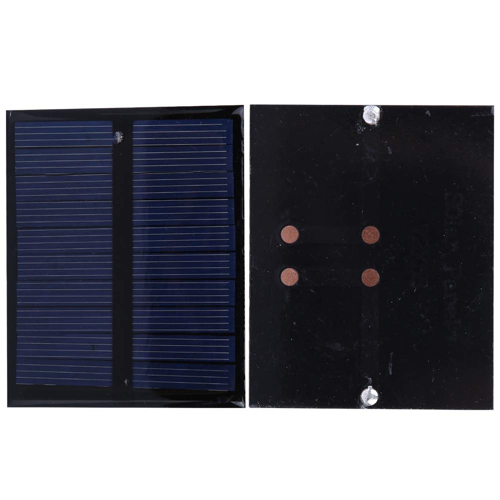 5V Solar Panel Charger, Polysilicon Waterproof Portable Solar Panel, Energy-Saving for Advertising Lights Low-Power Appliances